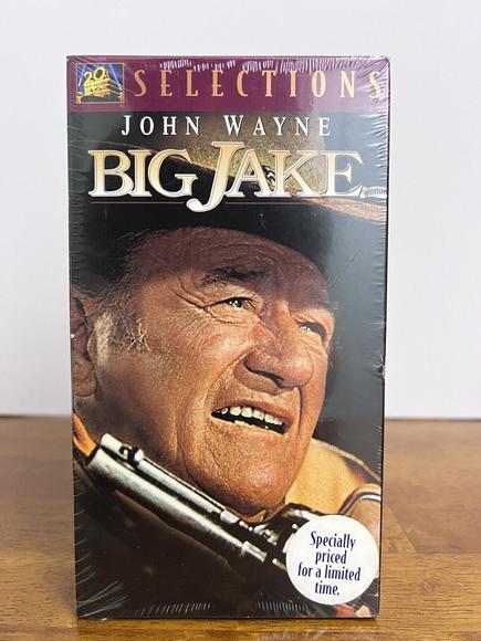 Other | Big Jake John Wayne Western Vhs Movie Twentieth Century Fox New Sealed In Box | Poshmark